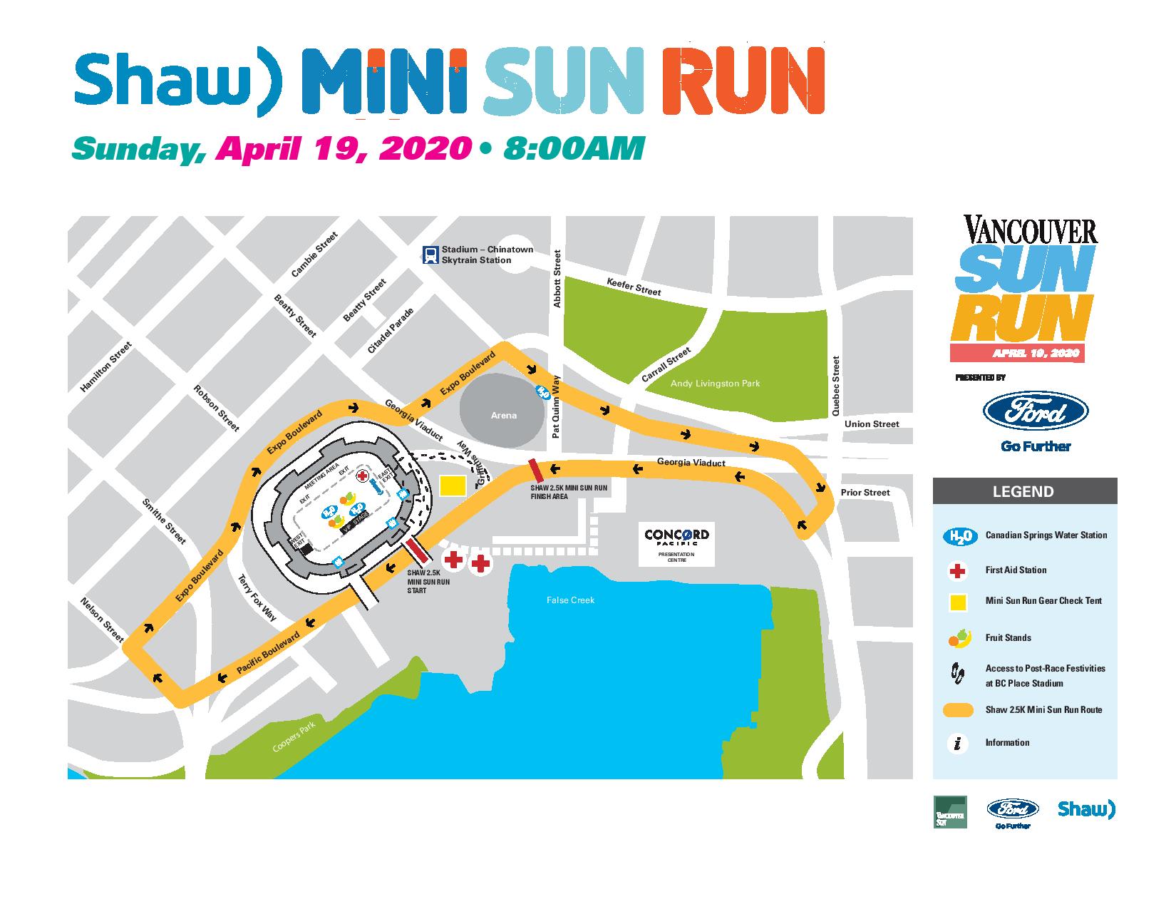 【2020年春】バンクーバーが主催をする「VANCOUVER SUN RUN」マラソンに挑戦しよう！