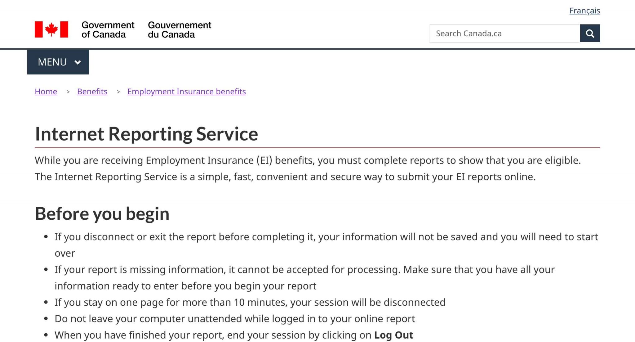 【ワーホリ・留学生向け必見】カナダのEIのレポートの申請方法を解説！